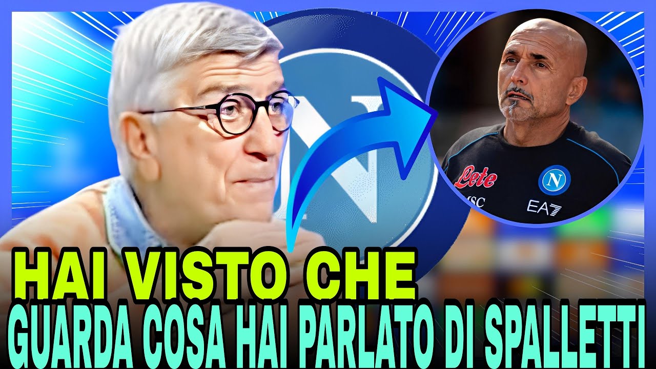 OH MIO! GUARDA COSA HO DETTO DI SPALLETTI! NOTIZIE DAL NAPOLI - YouTube