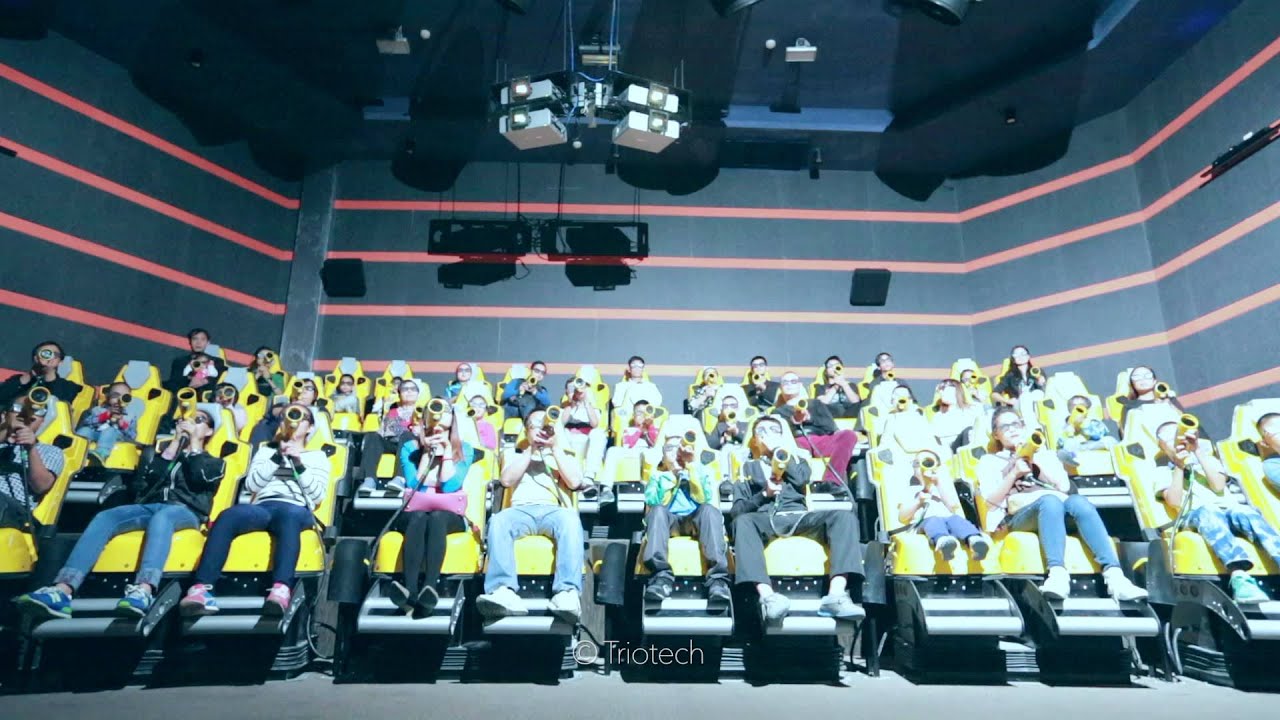 Sky Ocean Dark Ride 40 seats - Sanhe (China) - YouTube