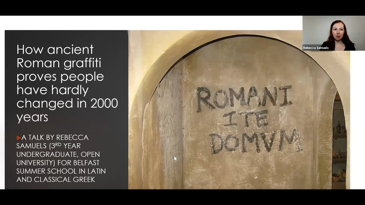'How Ancient Roman Graffiti Proves people Have Hardly Changed in 2000 ...