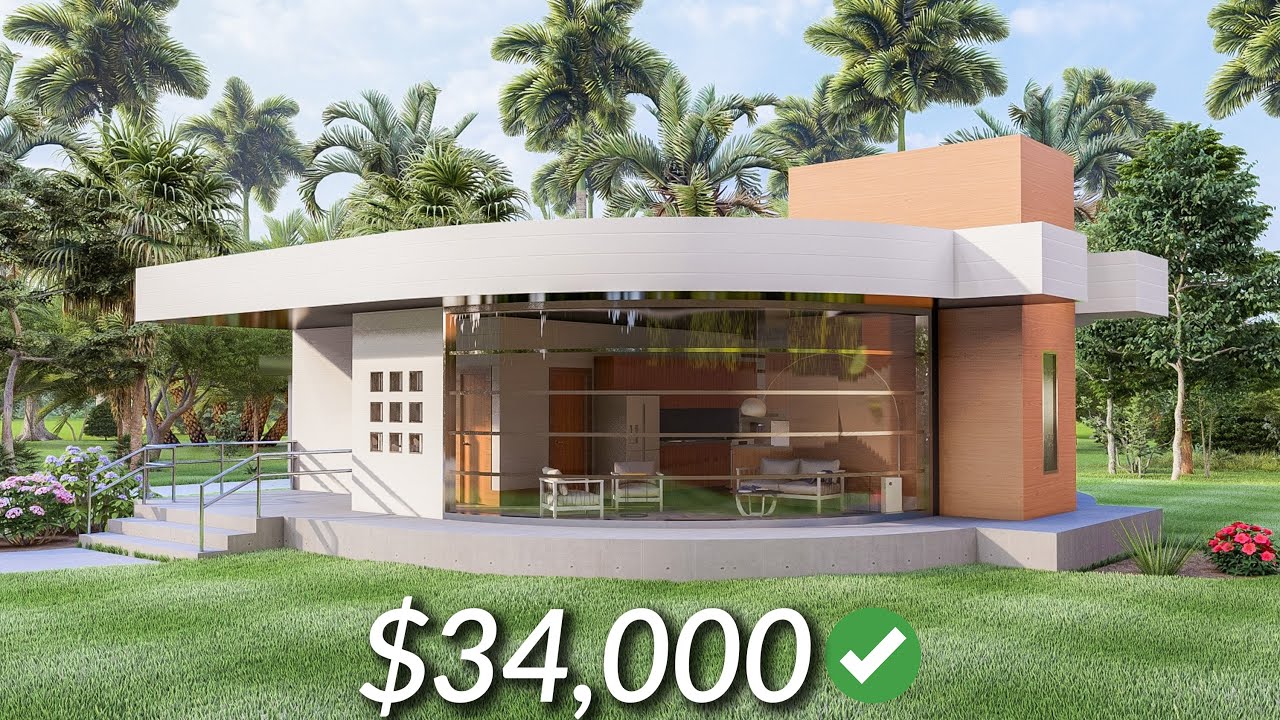 (12x12 Meters) ORIGINAL House Design | Home Design | 1 Bedroom House ...