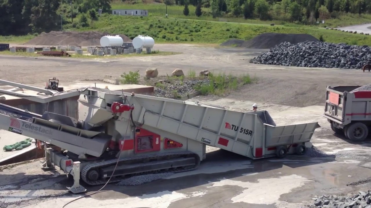 Telestack TU 515R Radial Truck Unloader | Mineral Processing Solutions ...