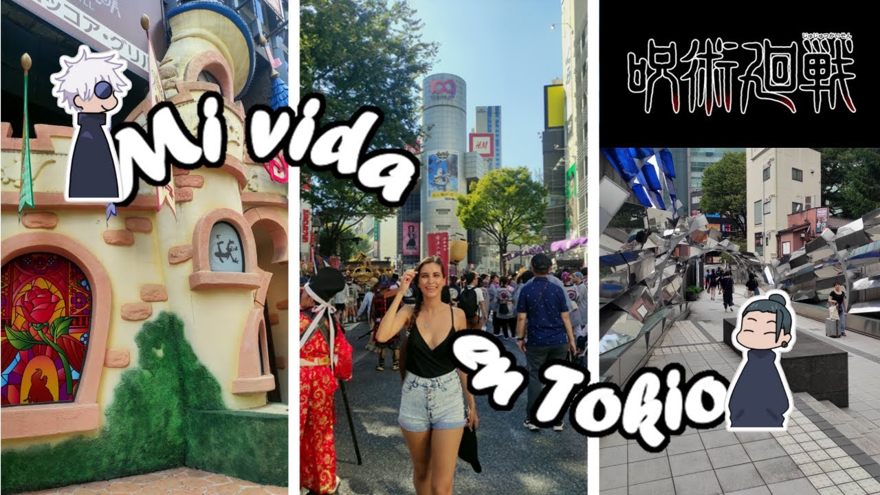 El matsuri MÁS GRANDE DE SHIBUYA😱 + JJK Locations - Mi vida en Tokio ...