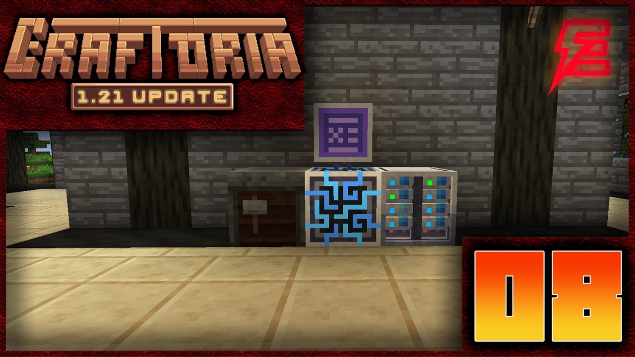 ME Storage Systém! - EP8 - Craftoria - YouTube