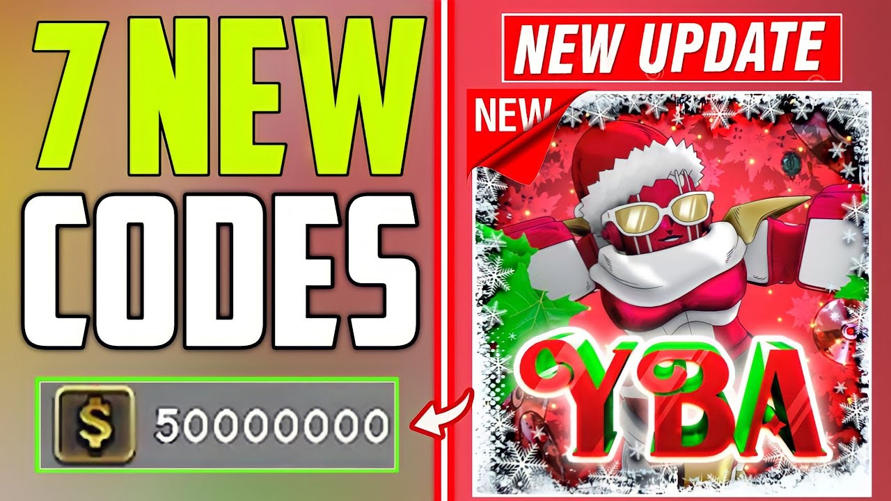 Christmas CODES - YOUR BIZARRE ADVENTURE REDEEM CODES 2022 - YouTube