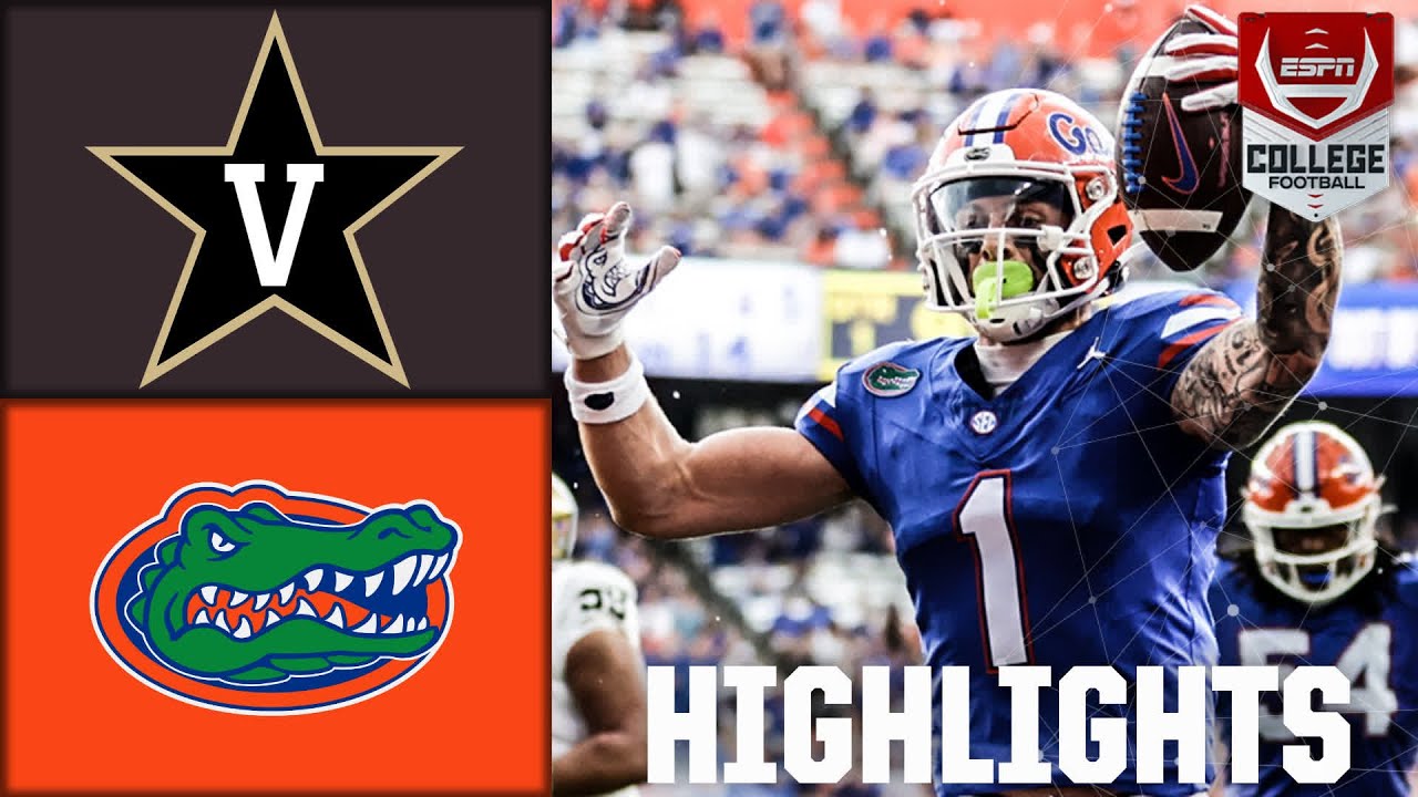 Vanderbilt Commodores vs. Florida Gators | Full Game Highlights - YouTube