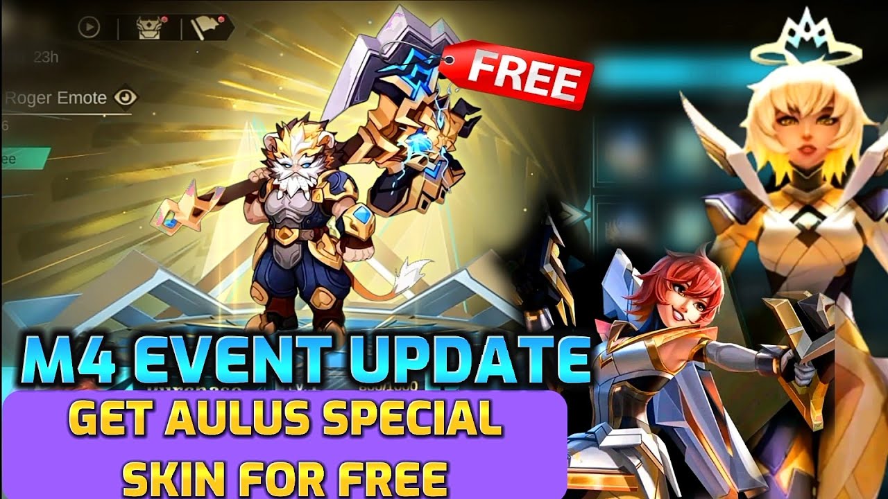 M4 EVENT UPDATE!! Get AULUS SPECIAL SKIN For FREE!! | Mobile Legends ...
