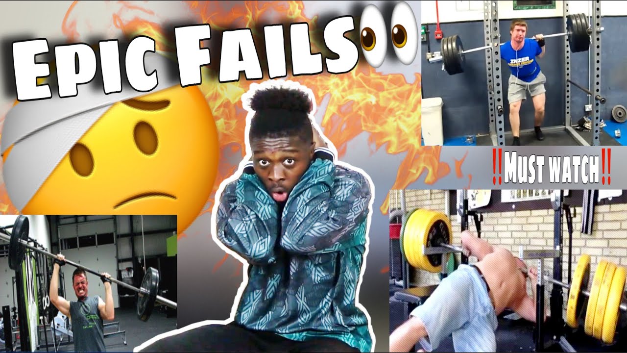 Epic Weight Lifting Fails 👀😱🤕 - (I CANT WATCH)🤯🤦🏾‍♂️ - YouTube
