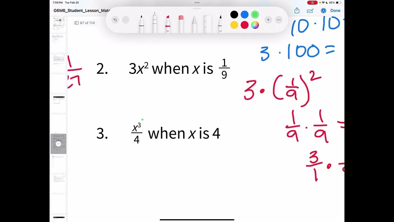 Grade 6 Mission 6 Lesson 15 Illustrative Math (Zearn) - YouTube