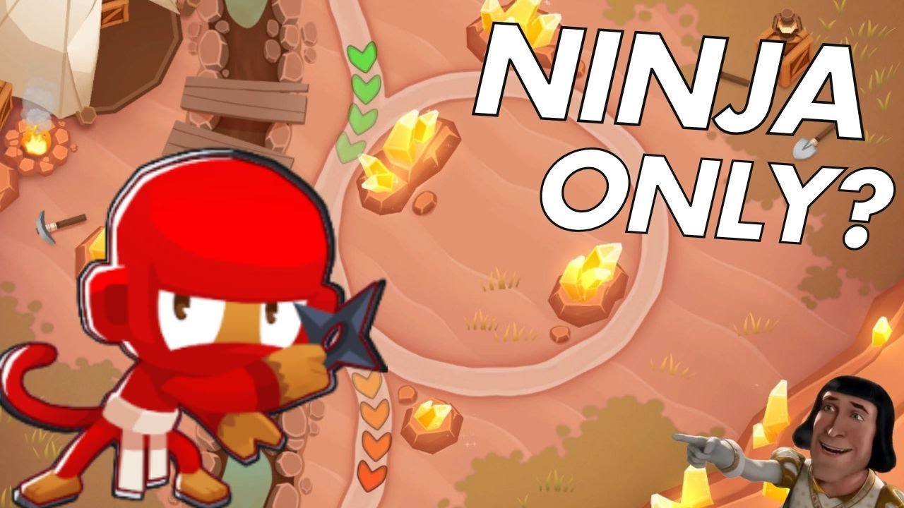 BTD6, But I only use NINJA Monkeys in C.H.I.M.P.S. - YouTube