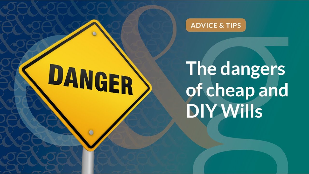 The Dangers of Cheap Wills - YouTube