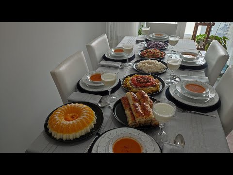 MİSAFİR İFTAR SOFRASI HAZIRLIĞI✨8-10 KİŞİLİK AKŞAM YEMEĞİ MENÜSÜ✨MİSAFİR MENÜSÜ