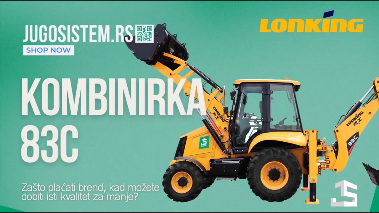 Lonking 83C Kombinirka | Do 50% niža cena, ista klasa snage #Serbia ...