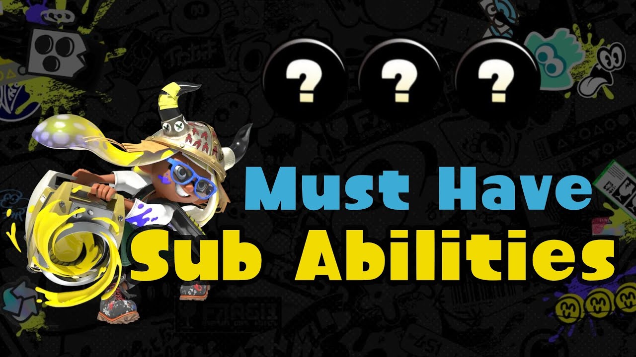 You Want These Sub Abilities - Splatoon 3 - YouTube