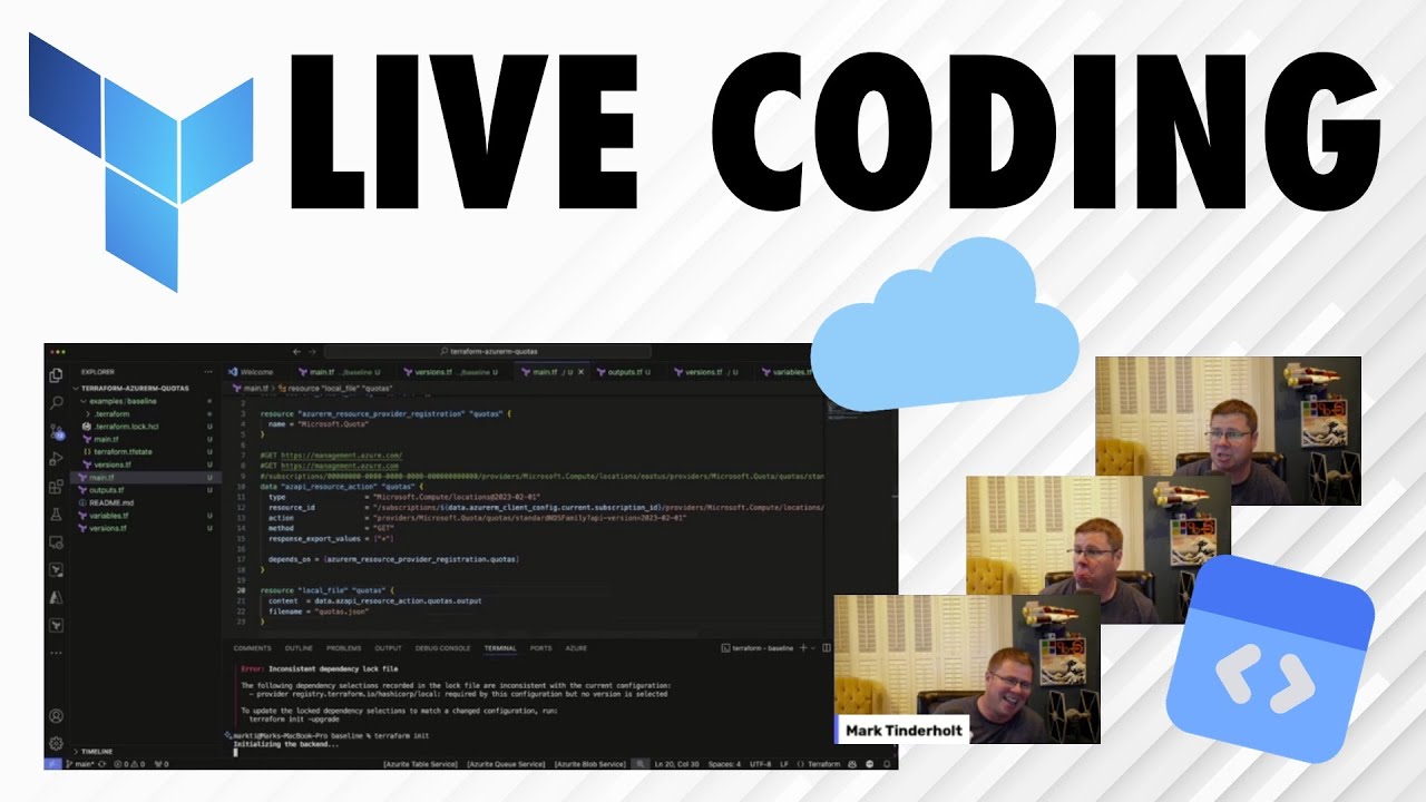 Azure Terraformer Live Coding - YouTube