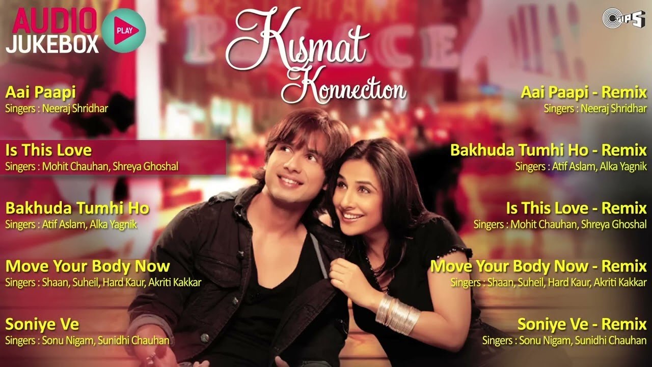 Kismat Konnection Jukebox - Full Album Song | Shahid, Vidya |Pritam | Bakhuda Tumhi Ho | Hindi ...