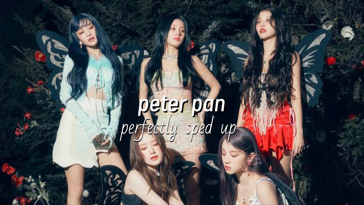 ((g)i-dle) - peter pan (perfectly sped up) - YouTube