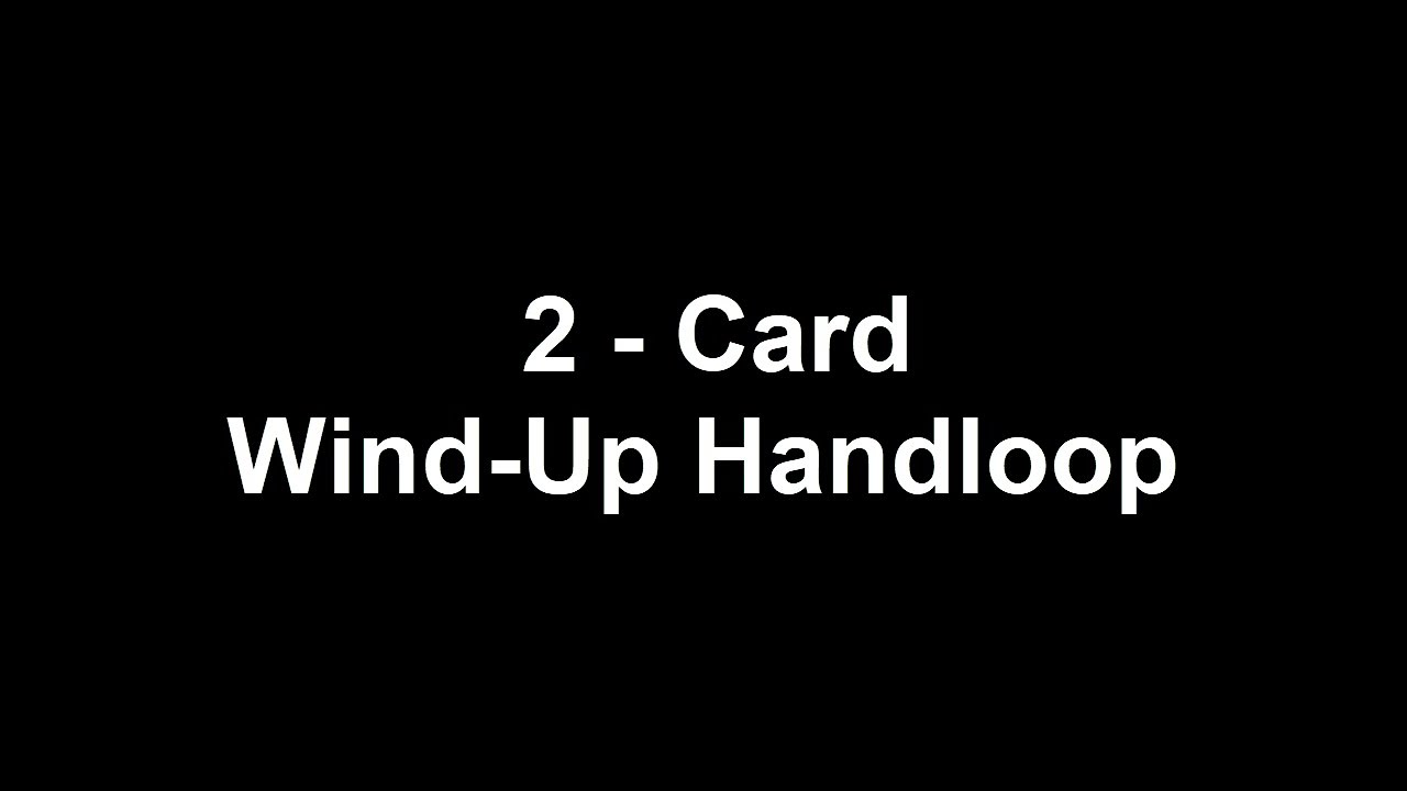 YU-GI-OH! - Easy Wind-Up Handloop 2025 (2 Card full Handloop) - YouTube