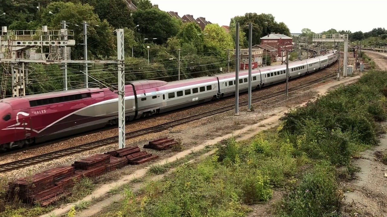 Thalys TGV PBKA - Rame n° 4346 - YouTube