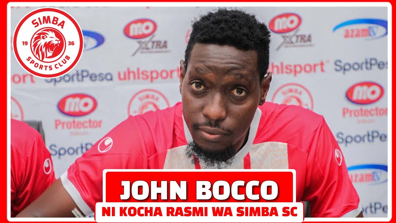 BREAKING NEWS: SIMBA YAMTANGAZA JOHN BOCCO KUWA KOCHA RASMI WA CLUB ...