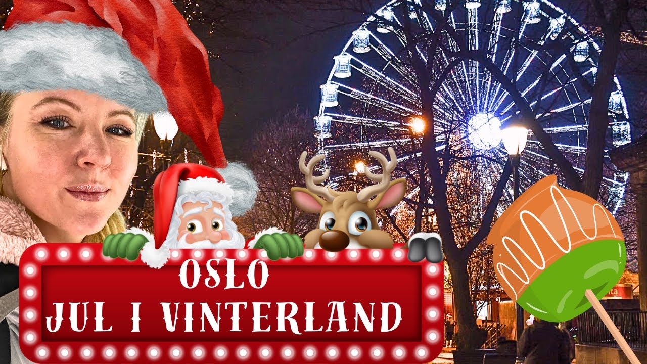 Рождественская ярмарка в Осло. Jul i vinterland. - YouTube