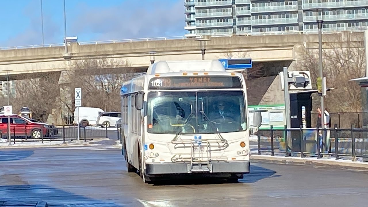 #1021 NFI D40LFR ROUTE 99 YRT - YouTube