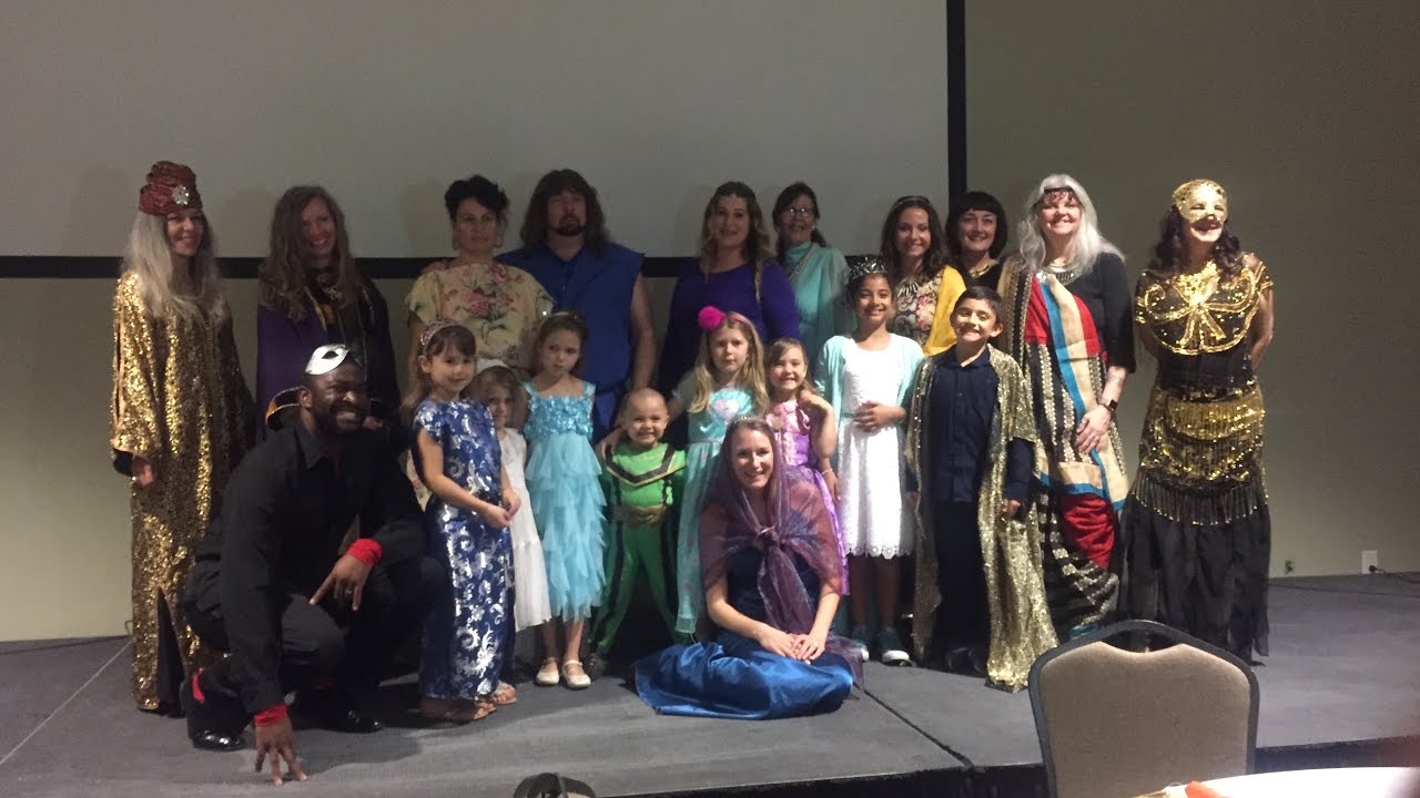 Purim Dance, Texas Style, for King of Kings in Israel - YouTube