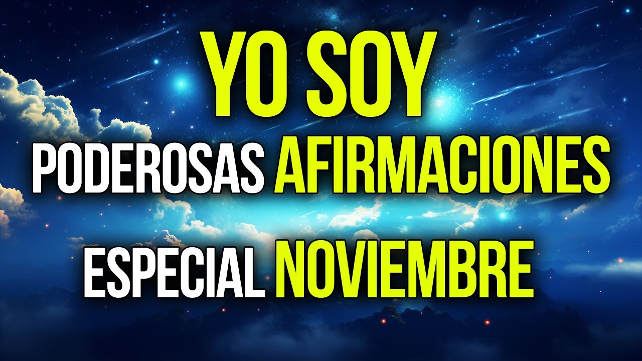 YO SOY Poderosas Afirmaciones Positivas y Decretos de Prosperidad ...