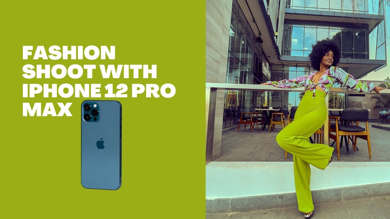 Stunning Fashion Shoot with iPhone 12 Pro Max: What's Going On? - YouTube