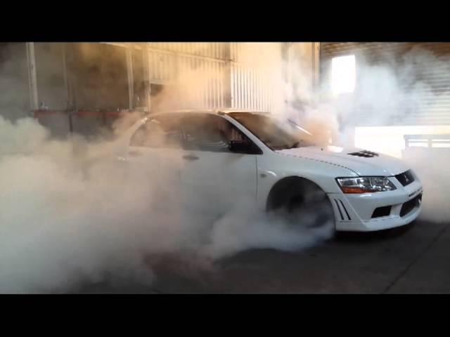 Lancer Evo Burnout