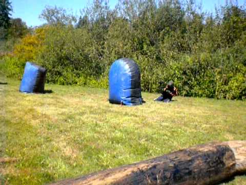 Kids play speedball. - YouTube