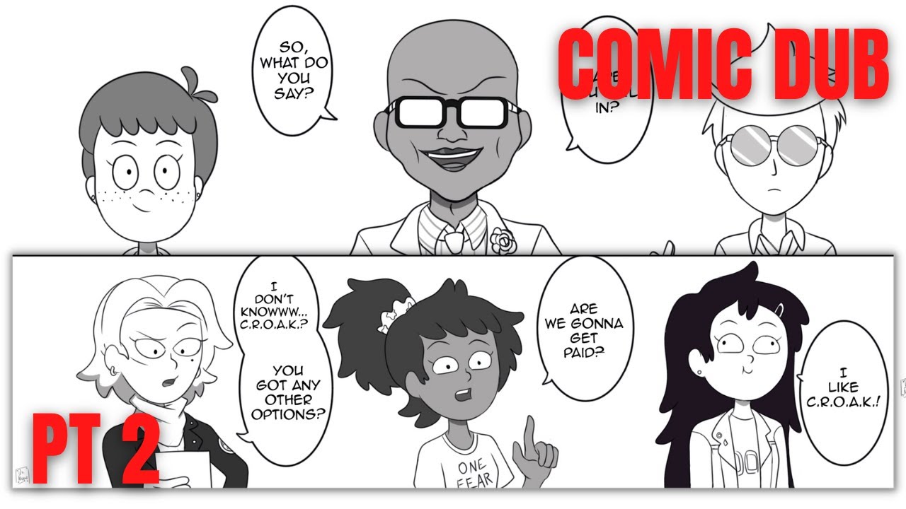 "Calamity Trio Back Together! PT.2" AMPHIBIA COMIC DUB - YouTube