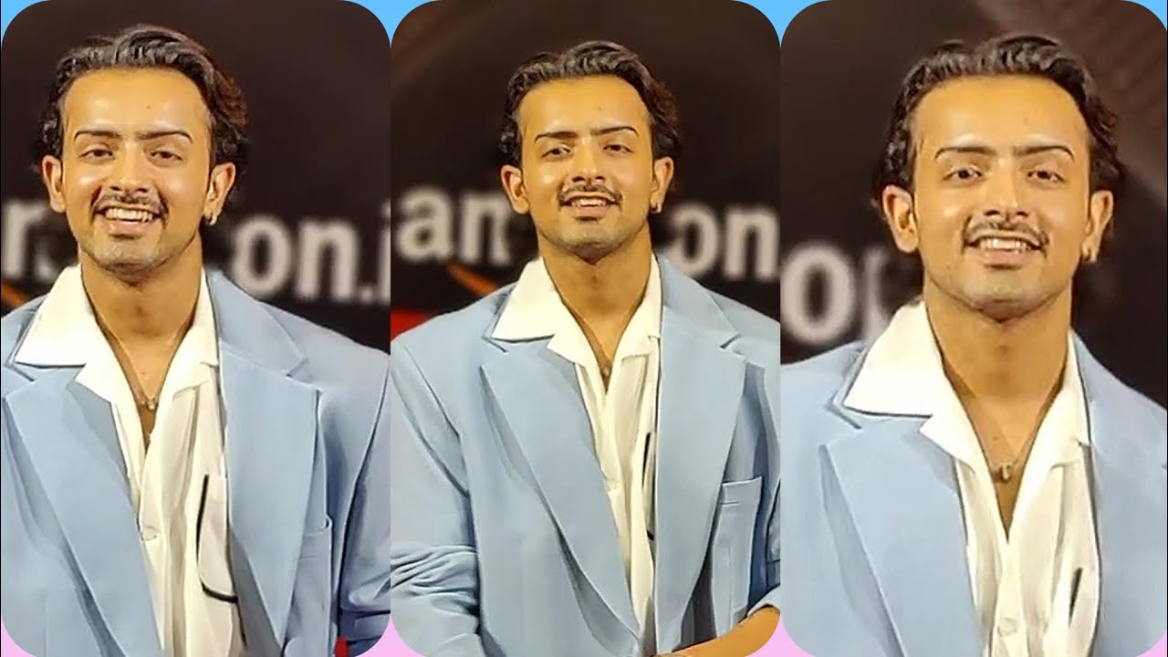 Sanket Mehta On The Red Carpet of Lokmat Most Stylish Awards to Recieve ...