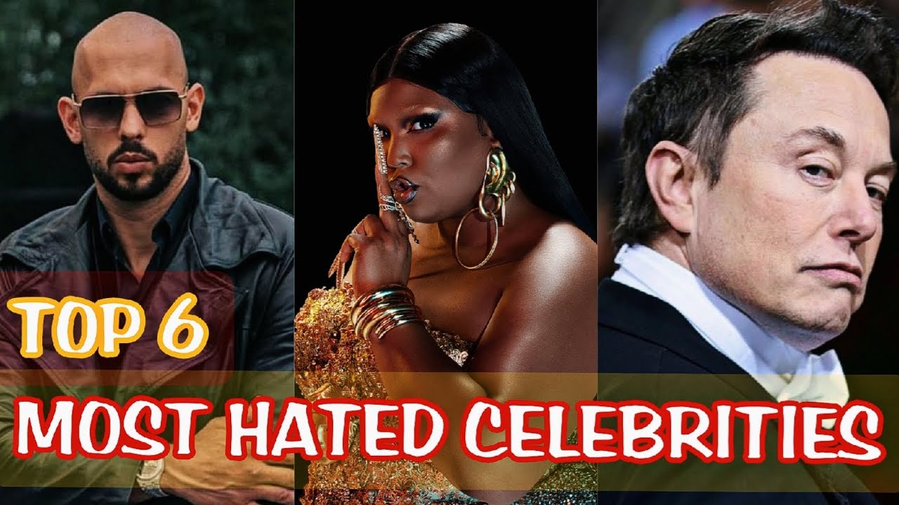 Top 6 Most Hated Celebrities ! What is the reason for this hatred ...