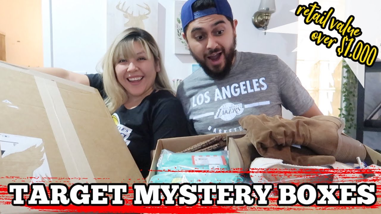 🏼 TARGET MYSTERY BOXES! TARGET LIQUIDATION GENERAL MERCHANDISE ...