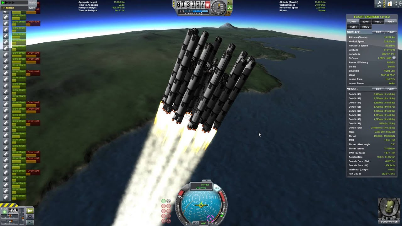 Insanely Huge Rockets - Part 2 - Huger & Fasterer - YouTube