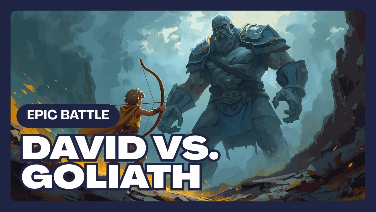 David contre Goliath – Comment un jeune berger a vaincu un géant ...