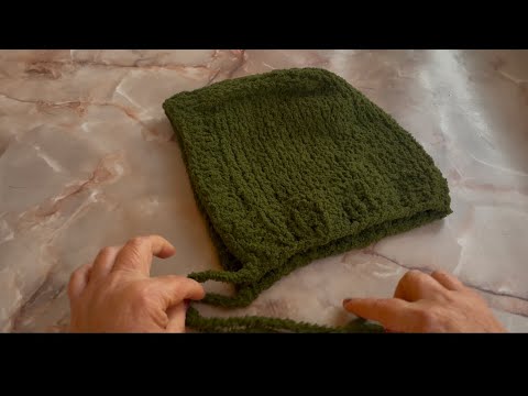 2 şişle bonnet bere bone şapka yapılışı baştan sona #kinitting - YouTube