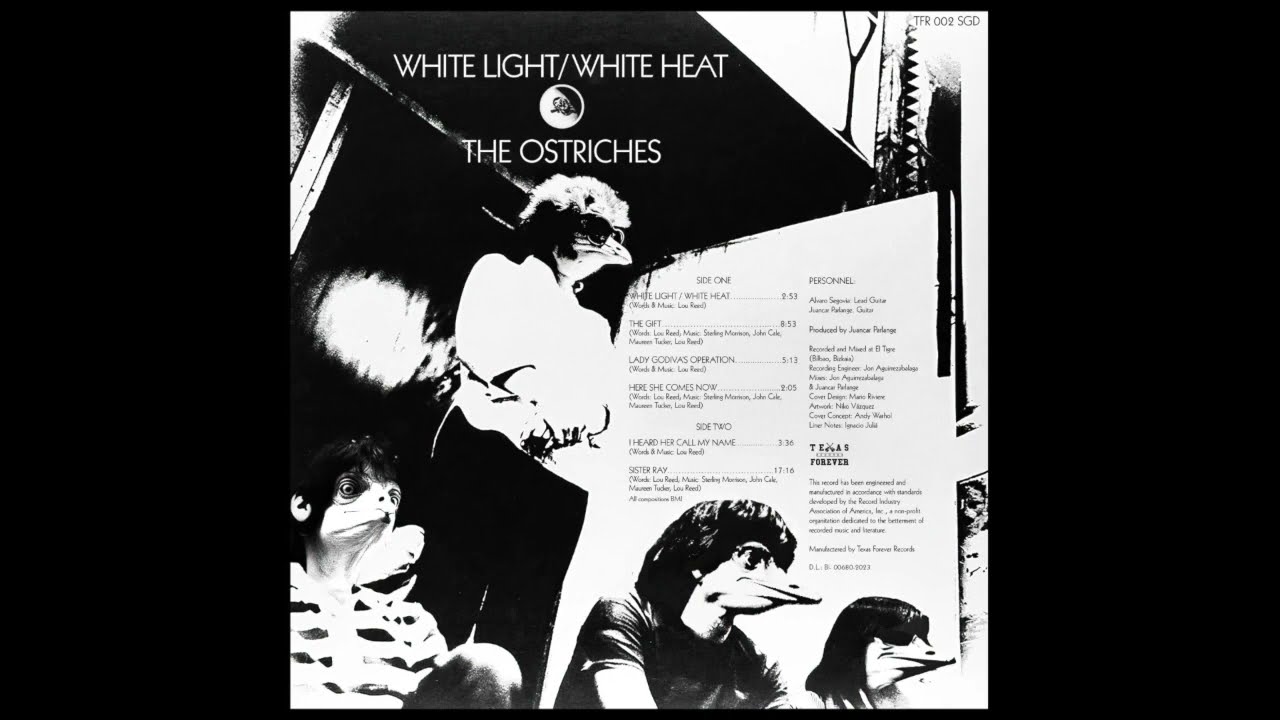 The Ostriches - White Light/White Heat (full album) - YouTube