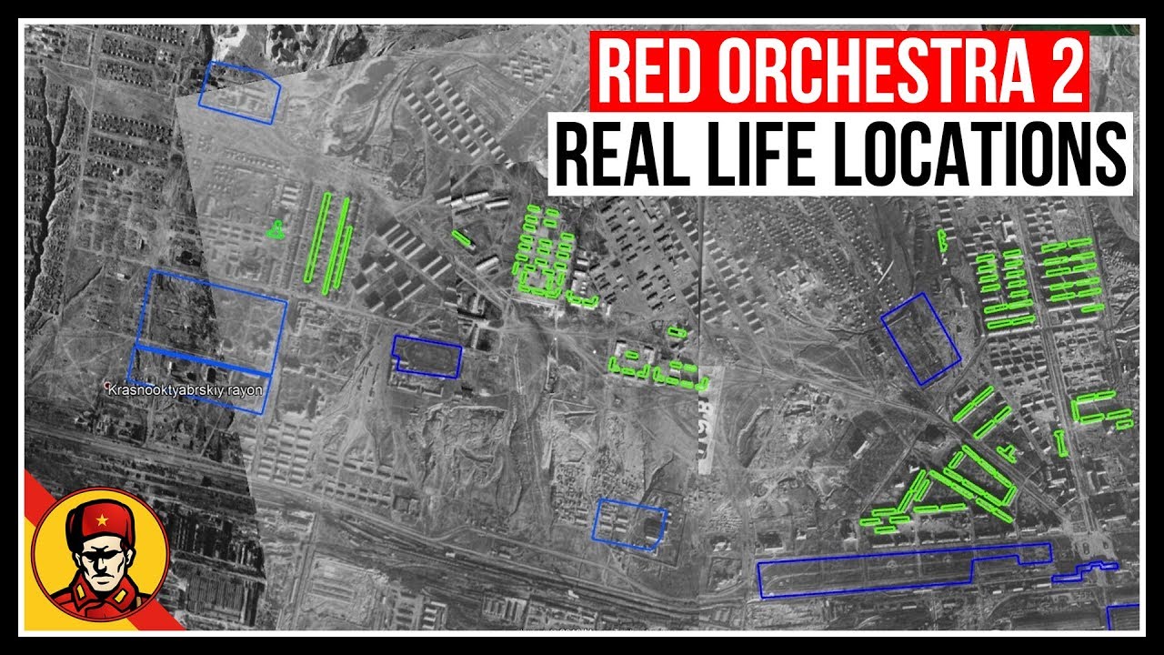 Red Orchestra 2 Real Life Map Locations - YouTube