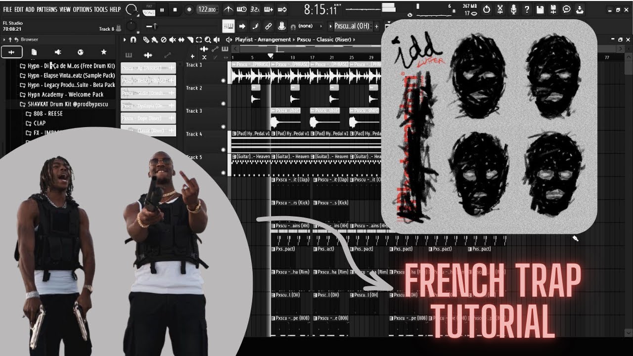 How to Make A Crazy FRENCH TRAP Beat - FL Studio Tutorial - YouTube