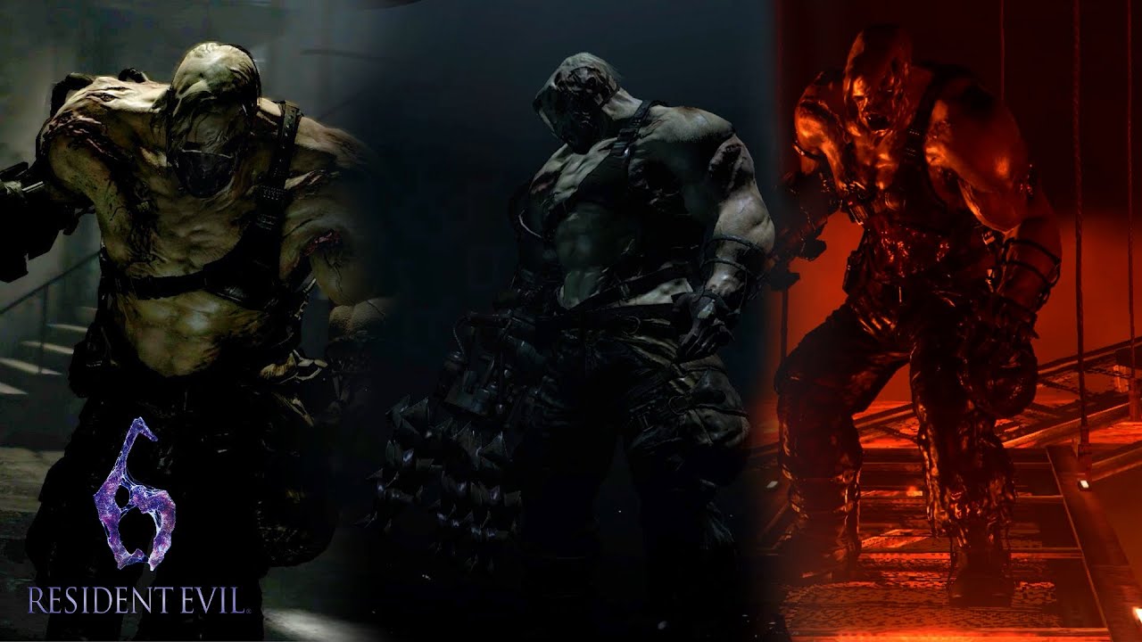 Resident Evil 6 Ustanak All Boss Fights (Jake Story) - YouTube