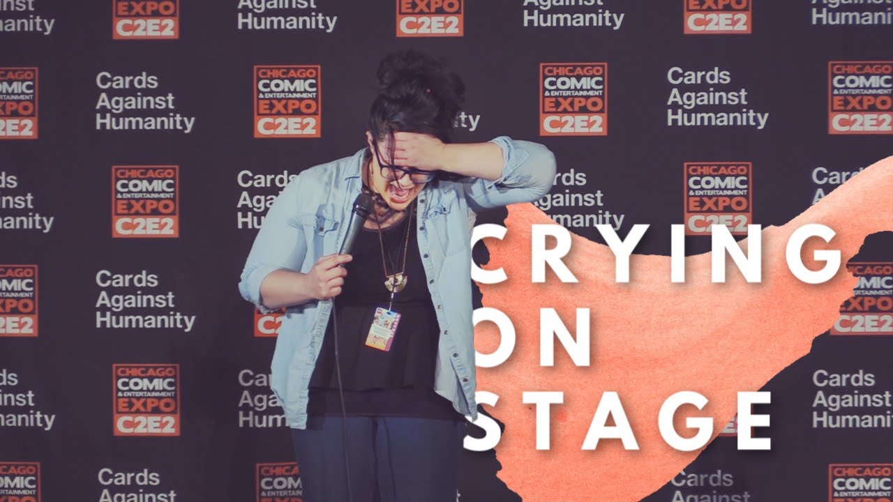 Crying On Stage - Live @ Chicago ComicCon - YouTube