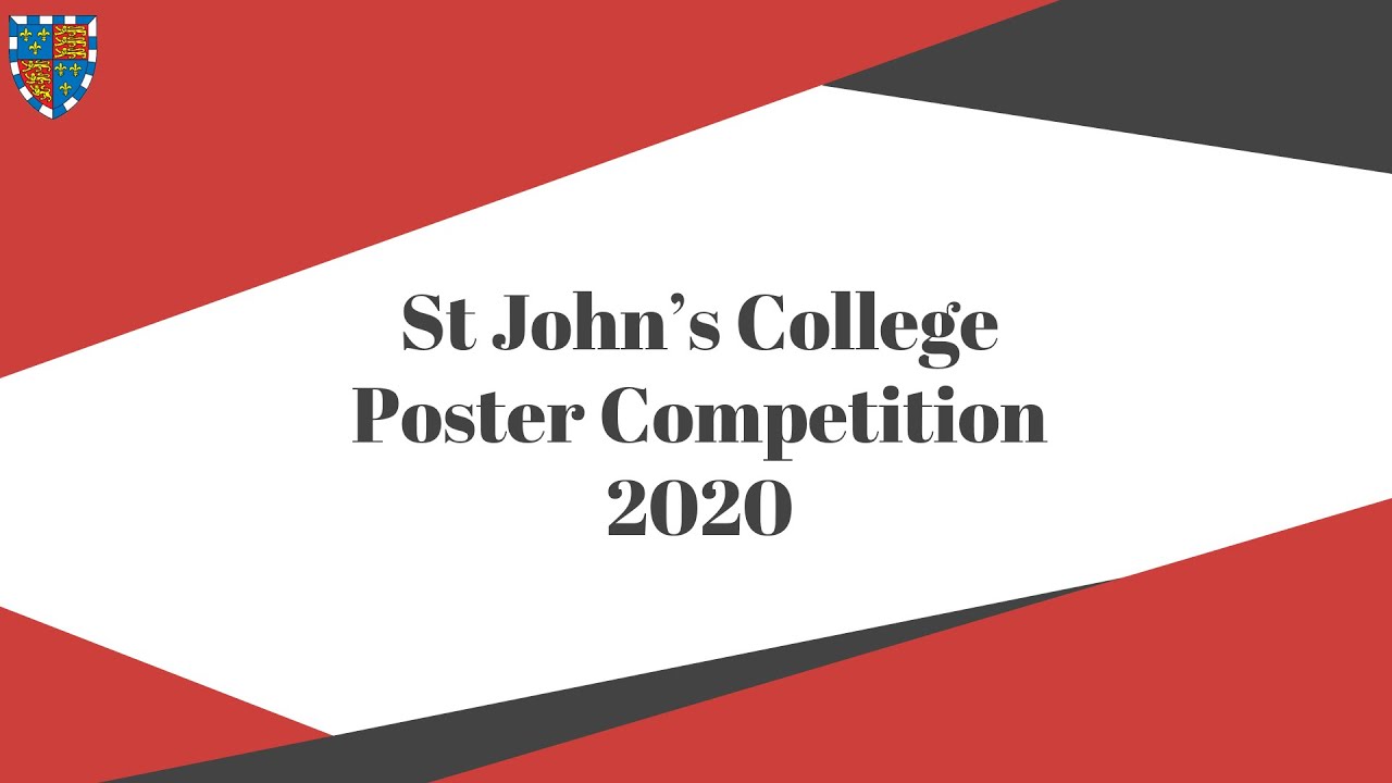 St John's Poster Competition Launch - YouTube