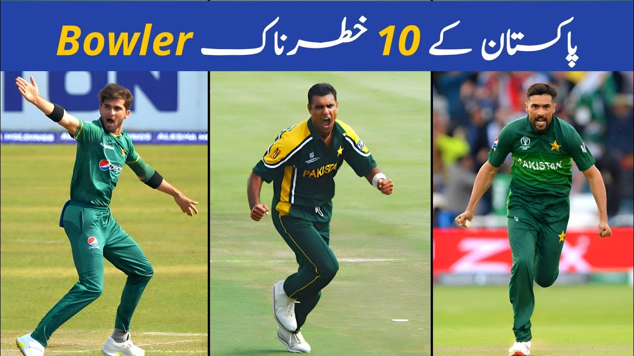 Top 10 Greatest Pakistani Bowlers | Best Pakistani Bowlers | CricHub ...