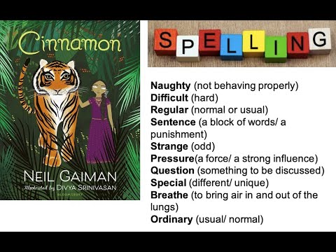 'Cinnamon' by Neil Gaiman (Year 4) - YouTube