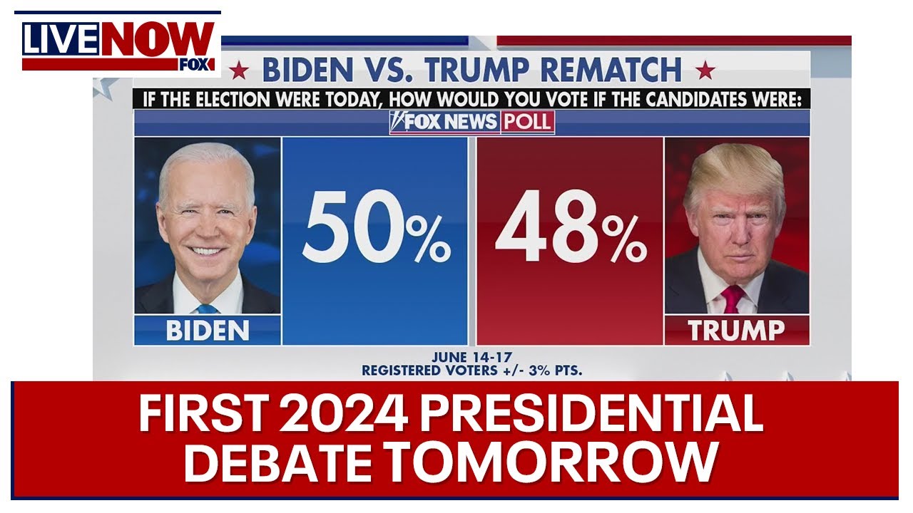 Biden and Trump's first 2024 debate: What you can expect | LiveNOW from ...