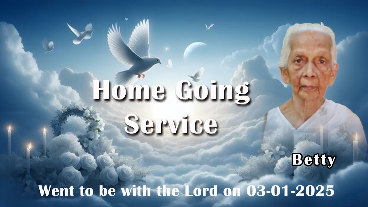 🔴Live - Home Going Service | Betty | Funeral Service - YouTube