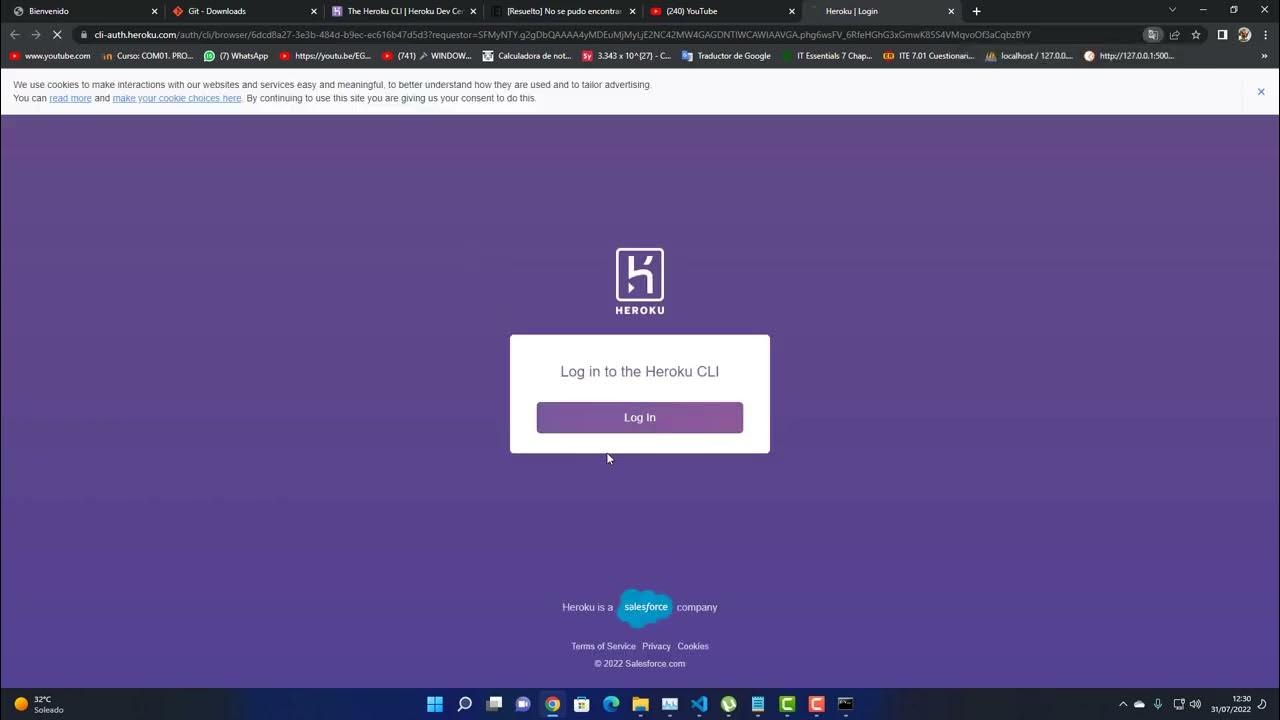 Subir aplicacion Flask a Heroku. - YouTube
