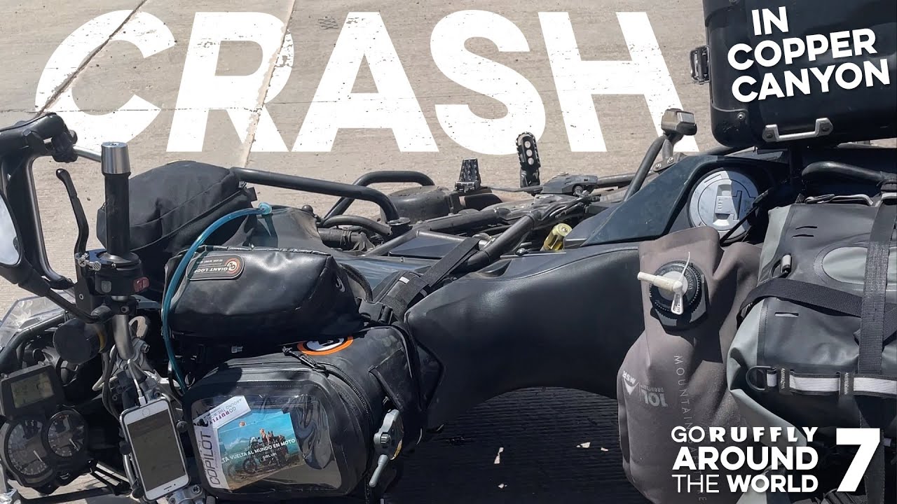 S01-E07 🇲🇽 Too long without a motorcycle accident? Greg crashes bad on ...