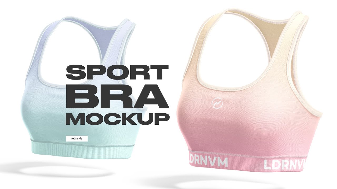 Sport Bra Mockups Presentation - YouTube